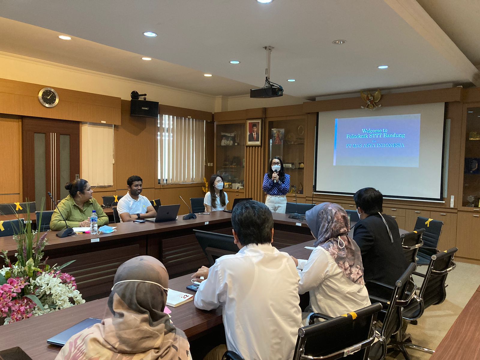 Kunjungan Kerja sama PT. MAS ARYA – Politeknik STTT Bandung