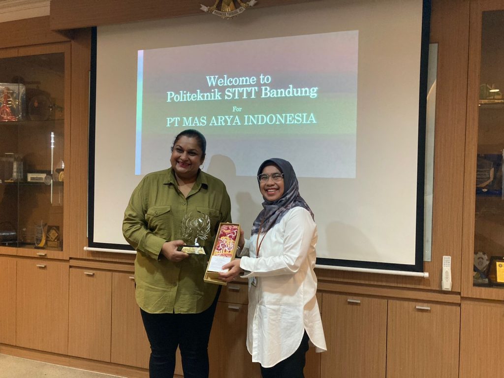 Kunjungan Kerja sama PT. MAS ARYA - Politeknik STTT Bandung